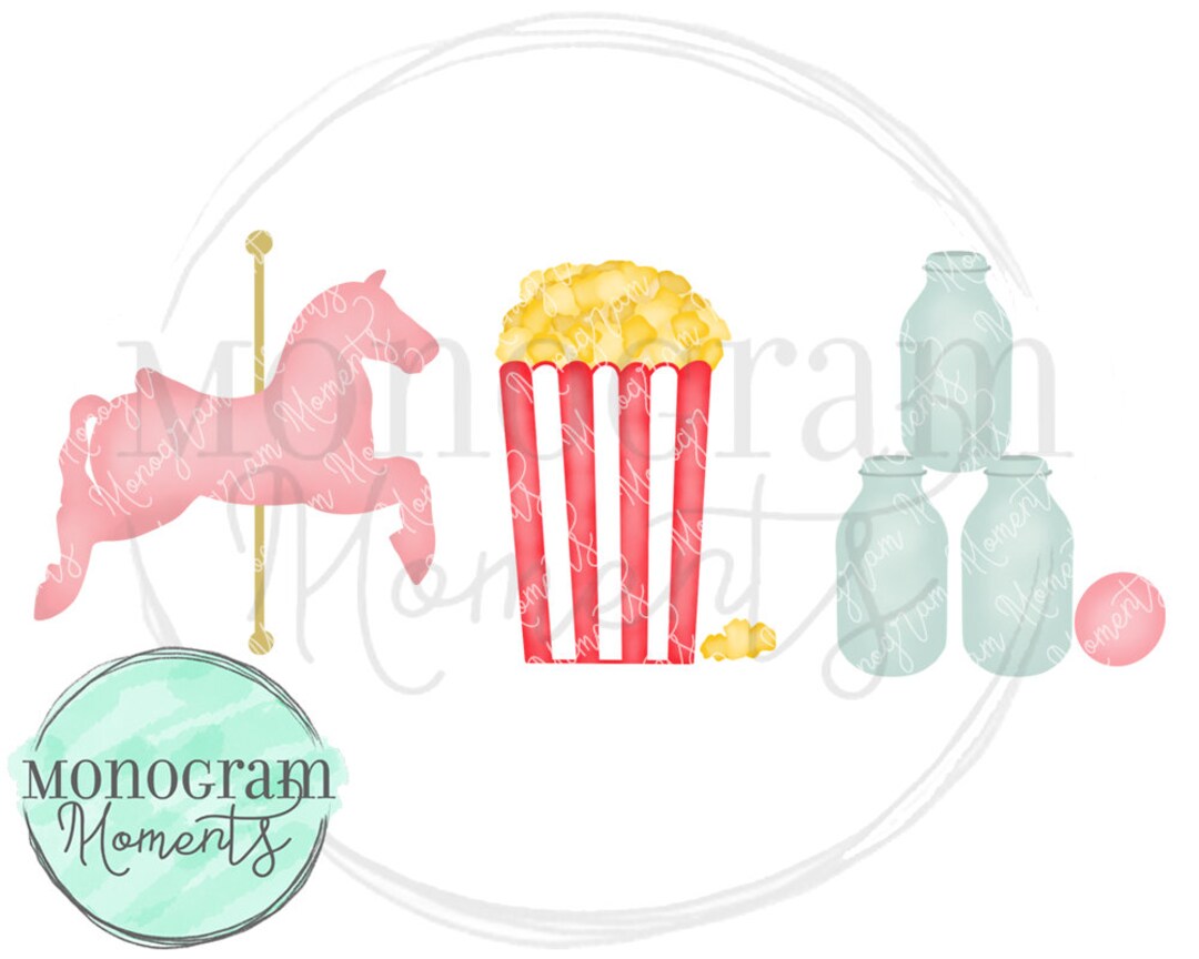Fall Fair Trio Sublimation PNG Girl's Fair Clipart for Digital Download ...