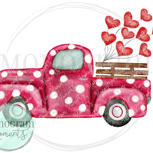 Watercolor Valentine's Day PNG Watercolor Hearts Clipart - Etsy