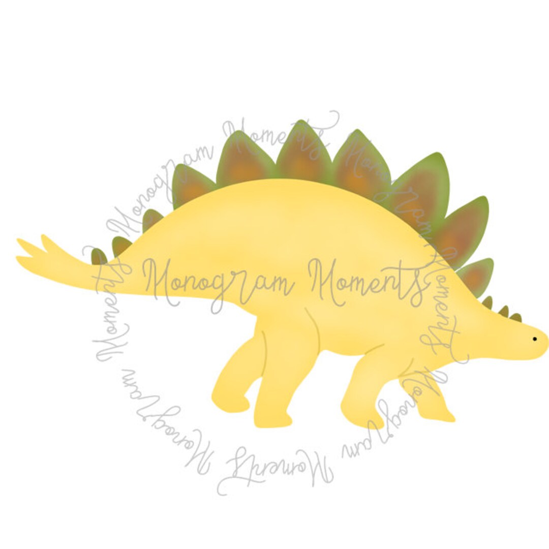 Watercolor Dinosaur PNG Watercolor Dinosaur Clipart for Digital ...
