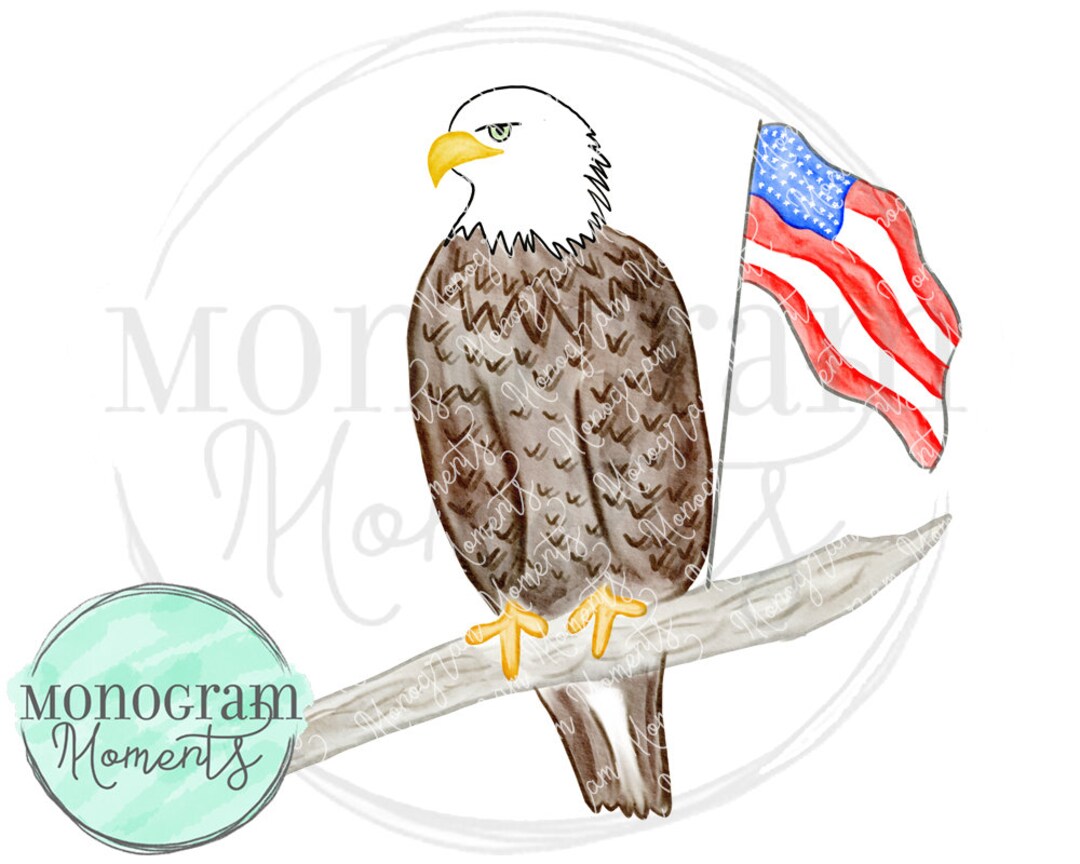 4th Of July Eagle Clipart