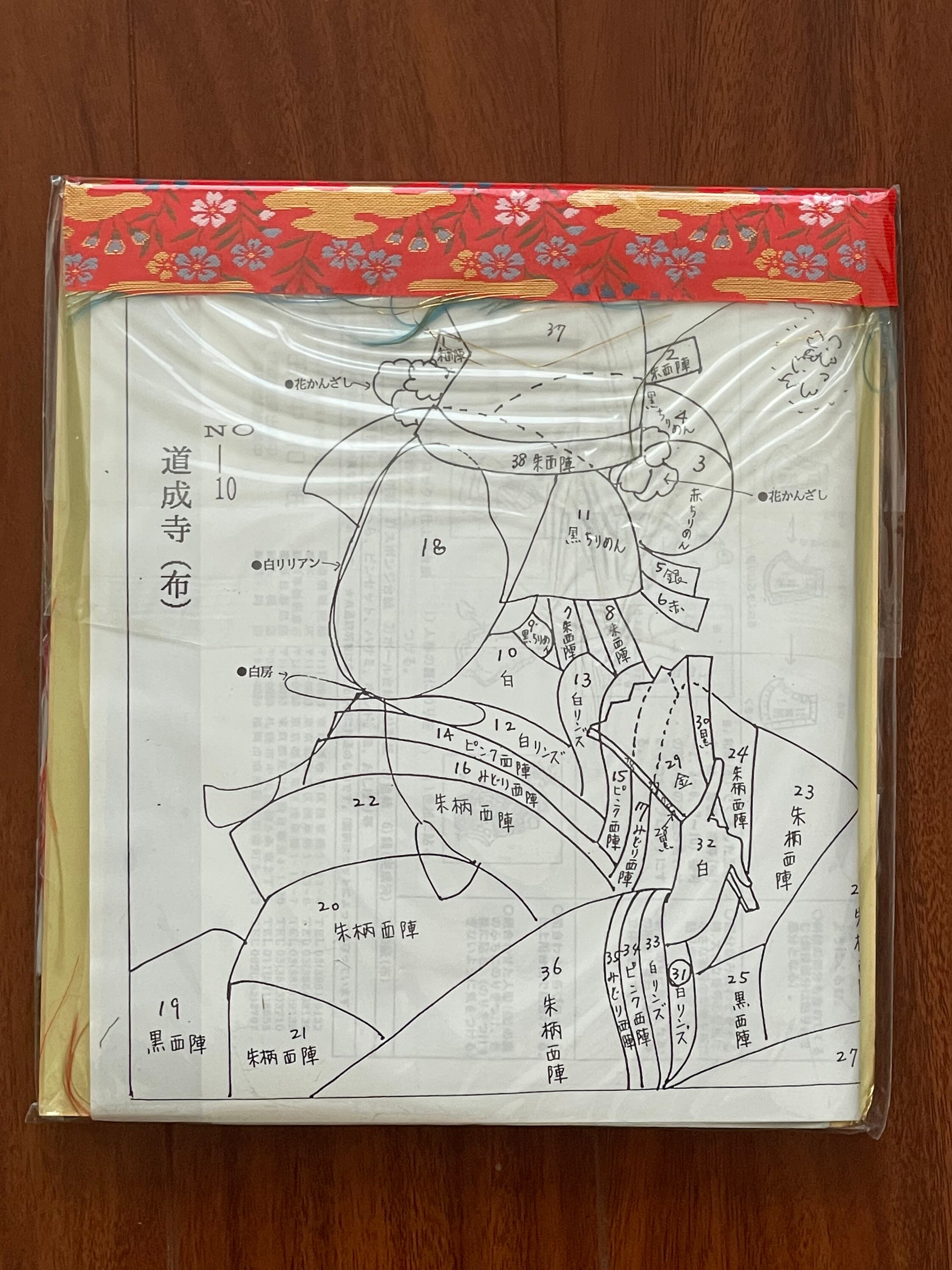 Dojoji (kimono Version) - Japanese Traditional Arts - Kurumie - Oshie ...