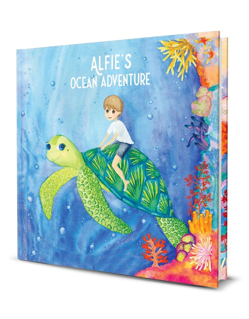 Personalized Children's Book "ocean Adventure" - Etsy