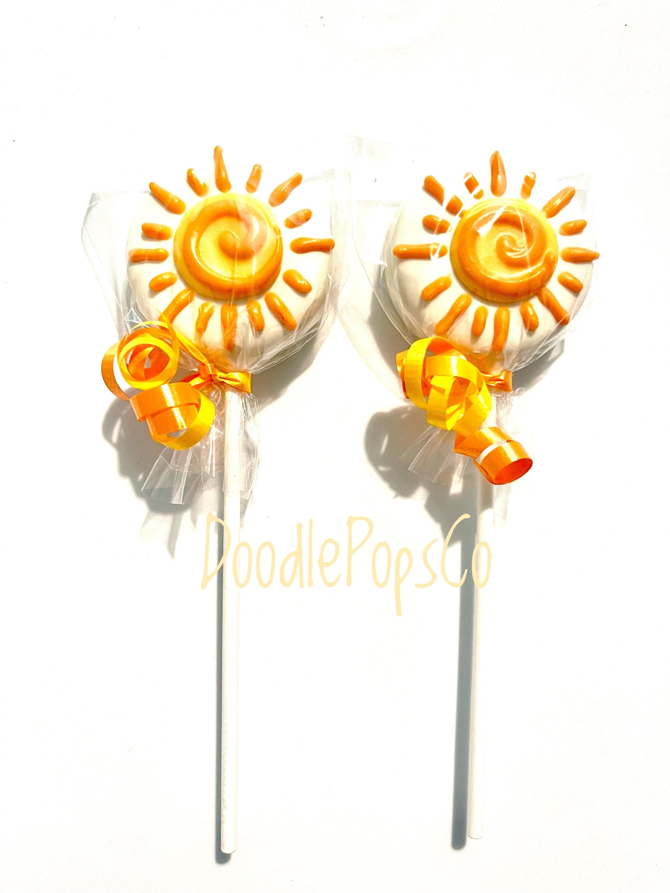 Sunshine Oreo Cookie Pops / Sun Birthday Party Favor / Chocolate ...