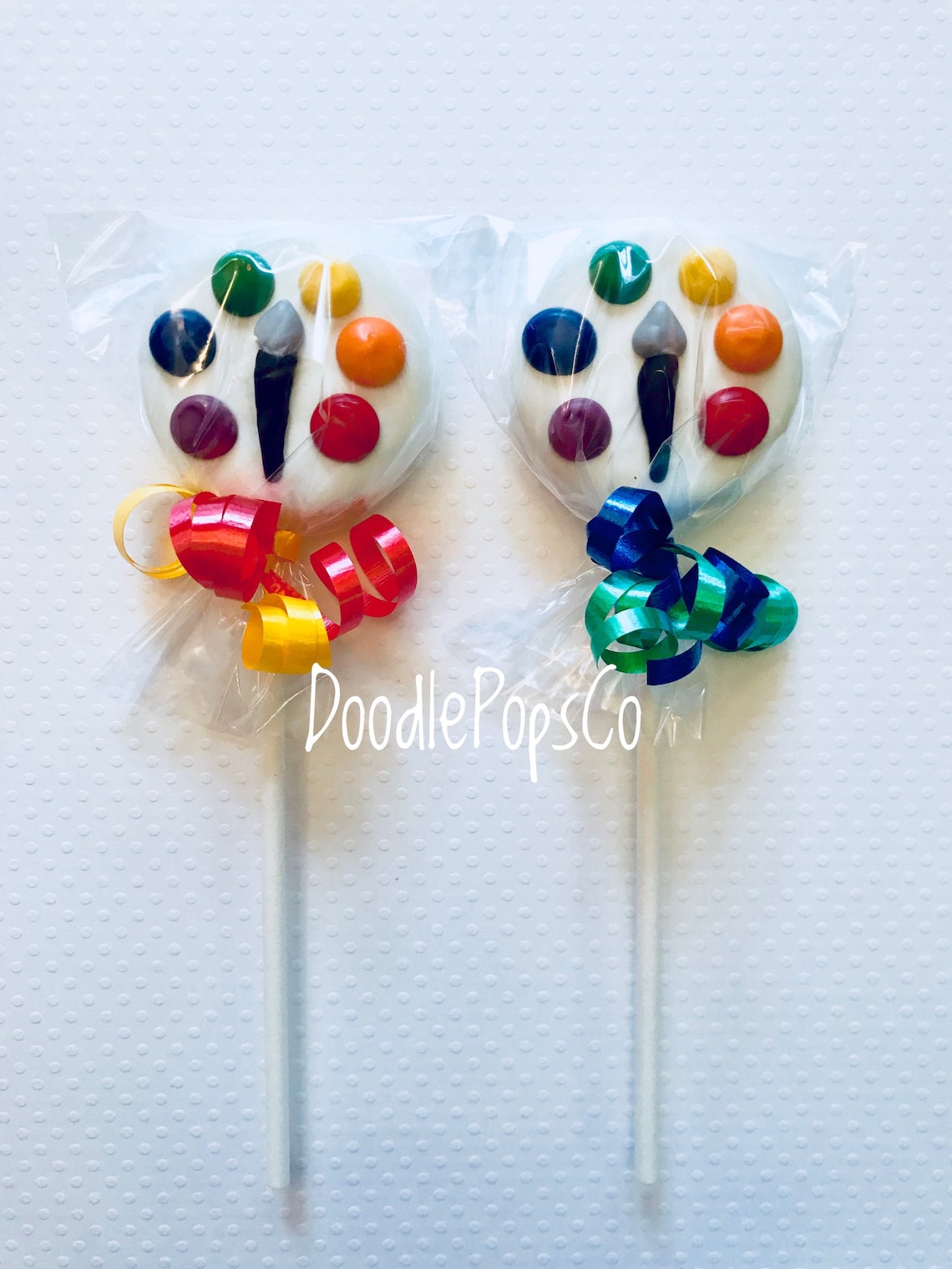Paint Pallet Oreo Cookie Pops / Art Party Favor / Chocolate - Etsy
