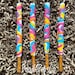 Hippie Tie Dye Pretzel Rods / Chocolate Covered Pretzels / Birthday ...