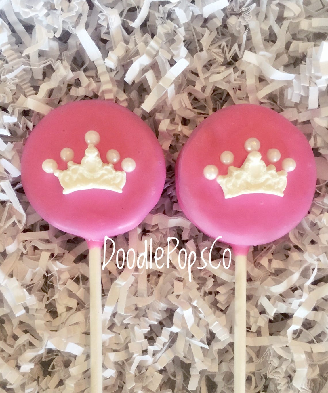 Princess Crown Oreo Cookie Pops / Girls Birthday Party Favor / | Etsy