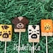 Cat Oreo Cookie Pops / Cat Birthday Party Favor / Chocolate Covered ...