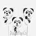 Panda Bear Oreo Cookie Pops / Panda Lover Gift / Kids Birthday Party ...