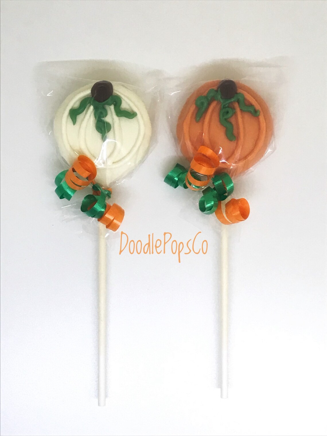 Pumpkin Oreo Cookie Pops / Chocolate Covered Oreo / Fall - Etsy