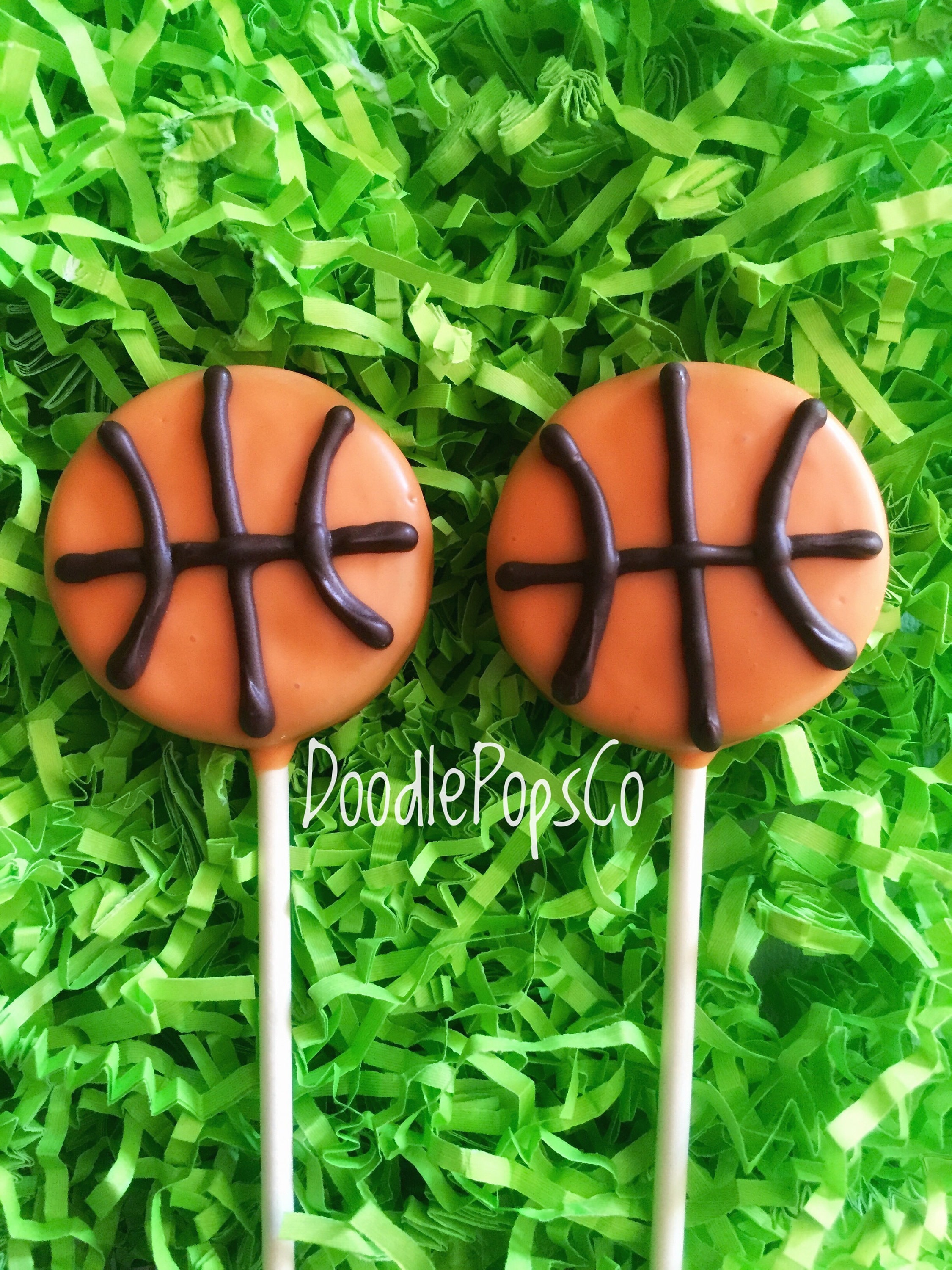 Sports Balls Oreo Cookie Pops / Basketball / Football / Baseball ...