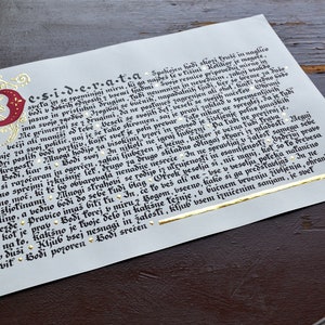 Desiderata - Made to Order, Unique, Original Calligraphy Artwork - Etsy