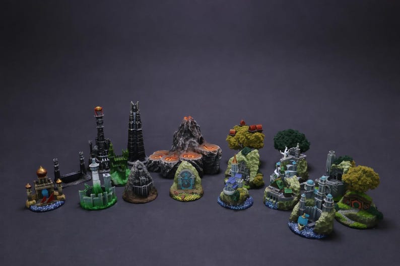 War of the Ring Compatible Deluxe Set – 39 Hand Painted Resin ...
