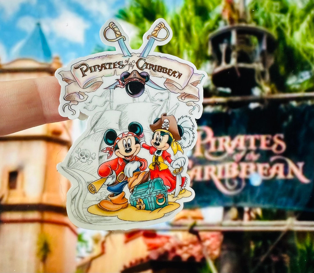 Pirates of the Caribbean Sticker/ Disney Sticker/ Yo Ho a Pirate Life ...