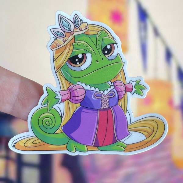 Rapunzel Sticker for Water Bottle - Etsy