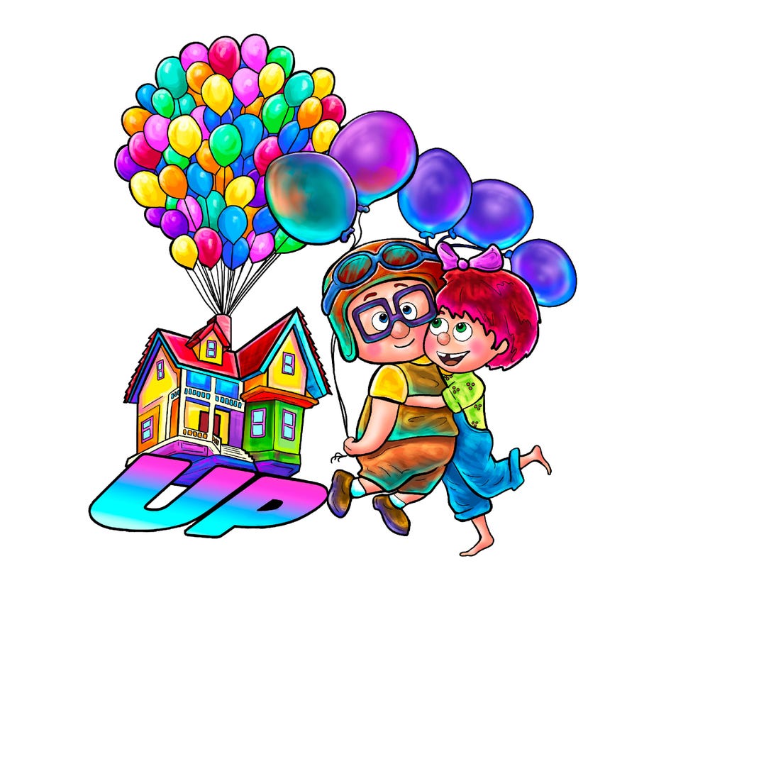 Up House/ Greatest Adventure Laptop Sticker/pixar Disney Sticker/ Water ...