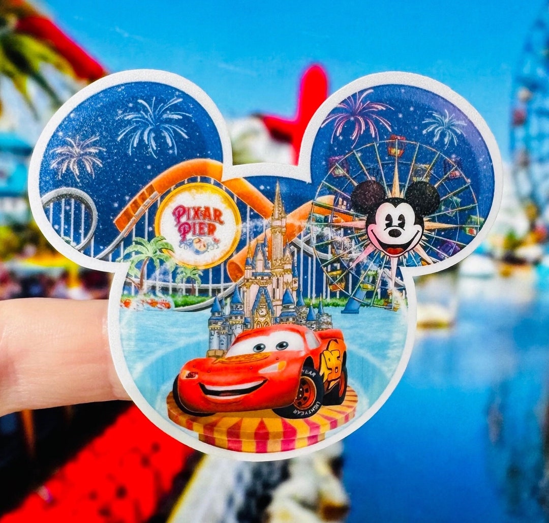 Disneyland Landmarks Laptop Sticker/ Disney Decal/ Pixar/journal ...