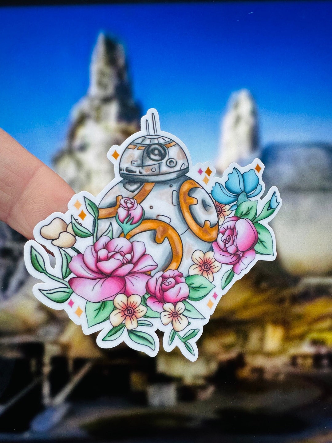 Star Wars Stickers/ BB8/ R2D2/ Stormtroopers Decal/disney Sticker/ Cell ...