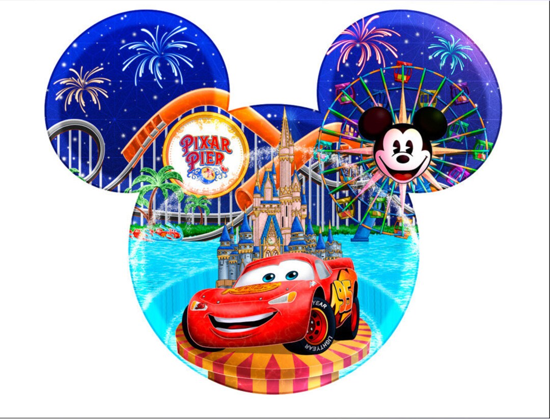 Disneyland Landmarks Laptop Sticker/ Disney Decal/ Pixar/journal ...