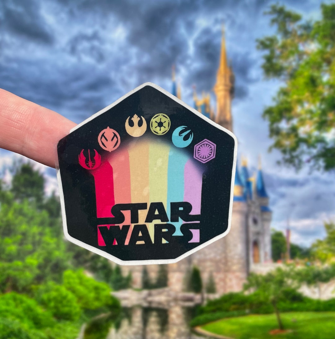 Star Wars Laptop Sticker/ Disney Laptop Sticker/ Disney World Sticker ...