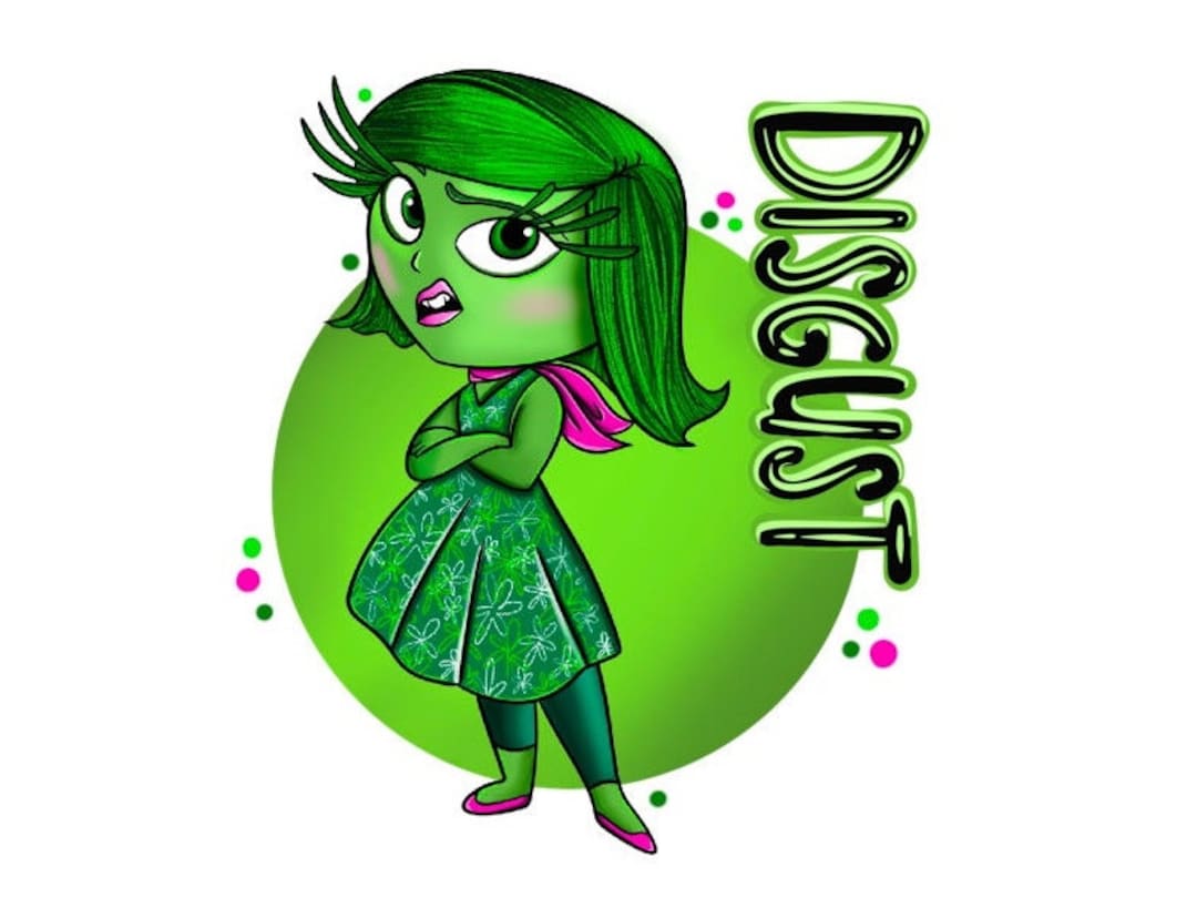 Inside Out Sticker/disgust Sticker Anger Sticker/joy Sticker/ Anxiety ...