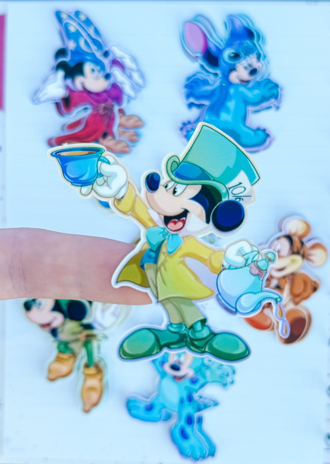 Mad Hatter Sticker/alice in Wonderland/ WDW Landmarks Laptop Sticker ...