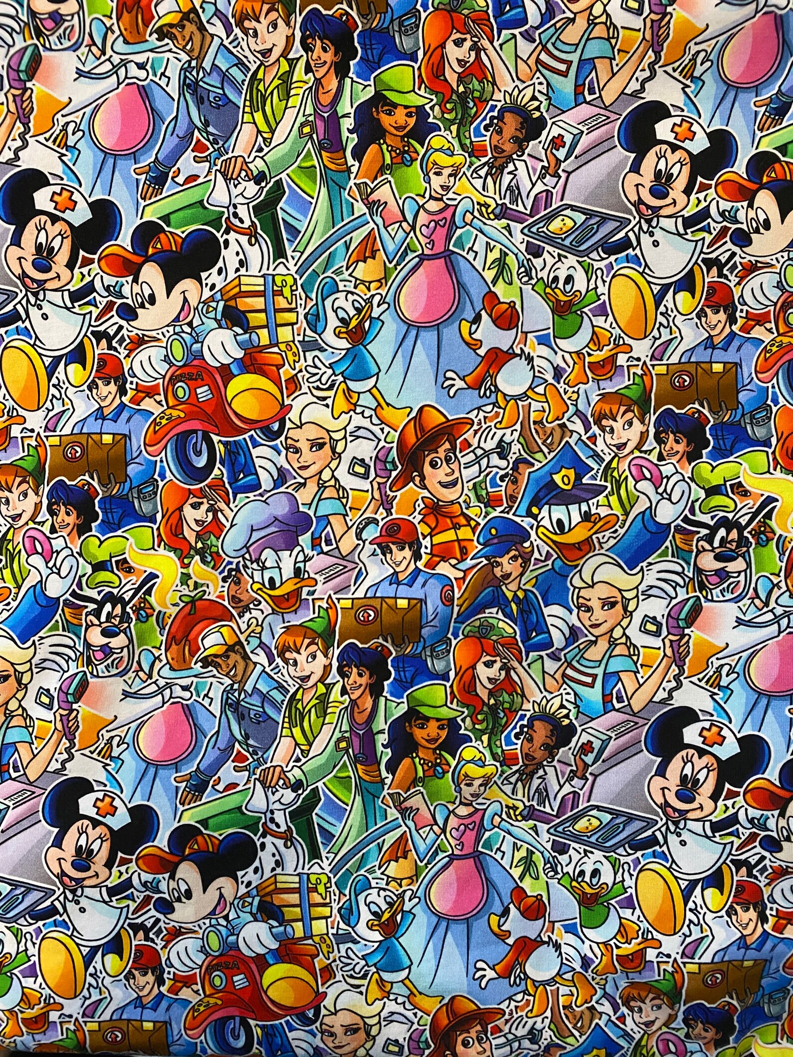 Essential Workers Mask Disney Nurse Mask Disney Mailman | Etsy