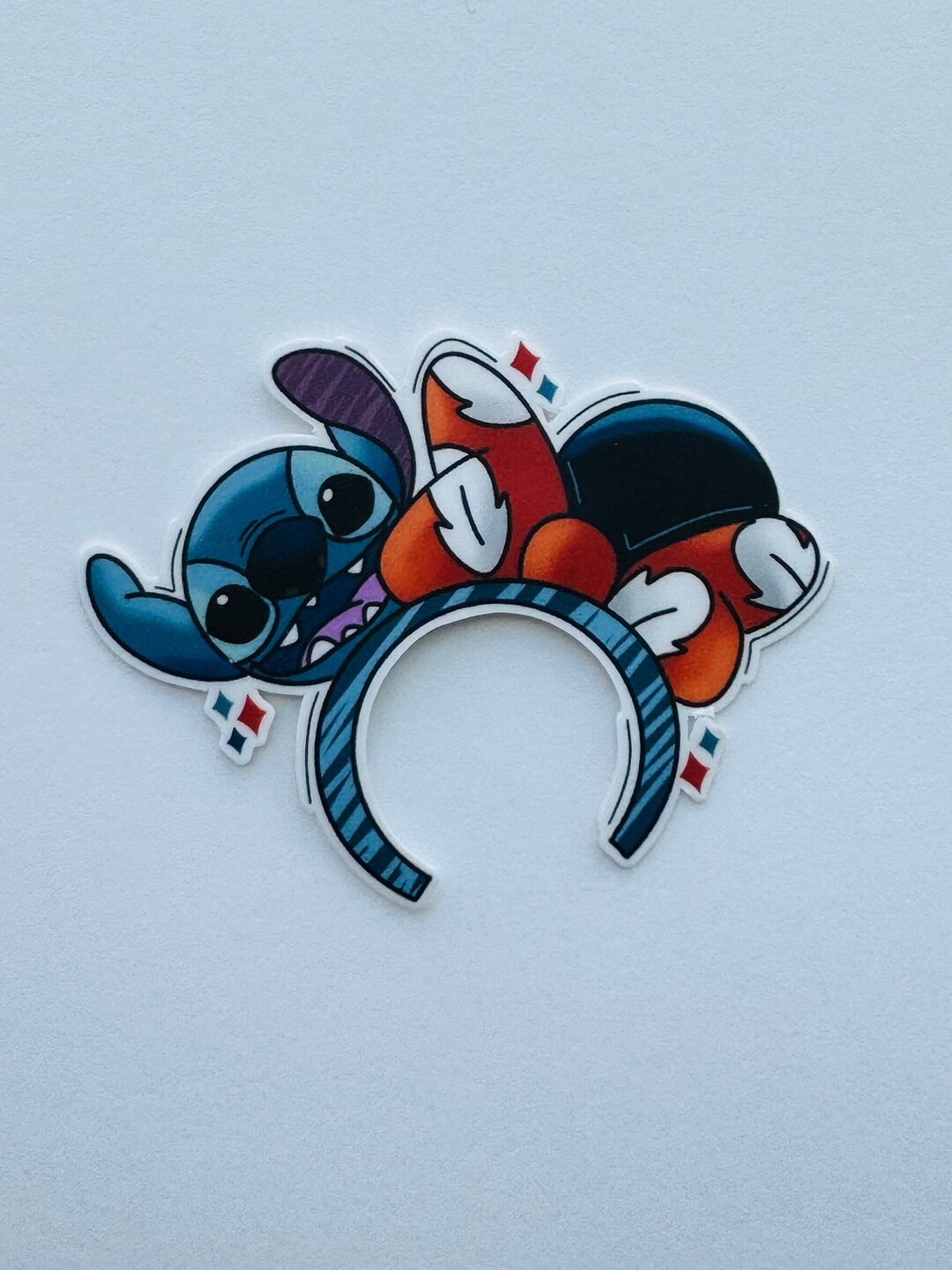 Lilo and Stitch Mouse Ears Sticker/ Ohana Means Family/ Scrump - Etsy