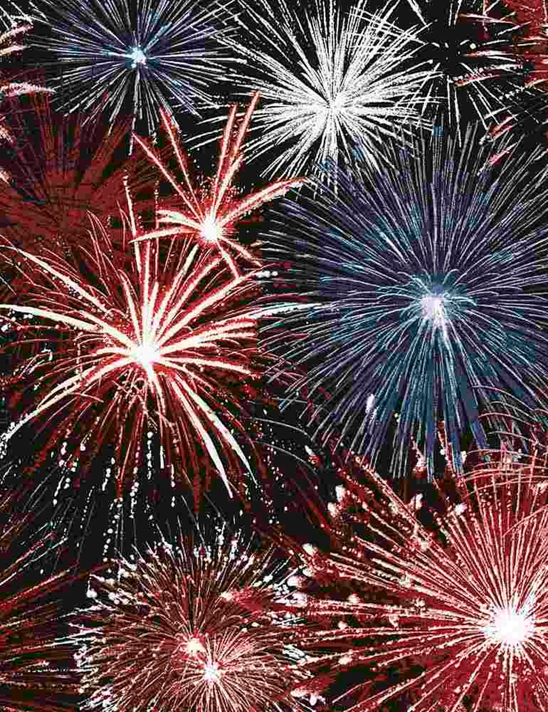 Fireworks USA-C5565 by Timeless Treasures. Sold by the Half Yard. - Etsy