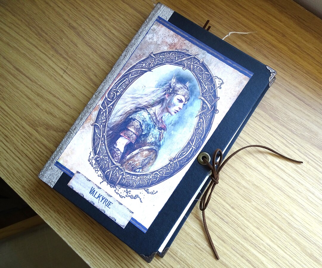 Handmade Valkyrie Junk Journal, Viking Journal, Handmade Junk Journals ...