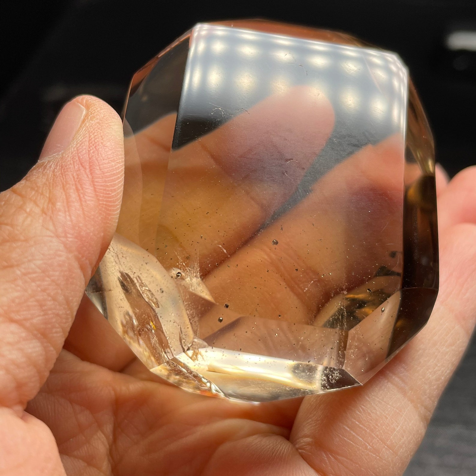 Rare Natural Clear Quartz With Pyrite Inside With Phantom - Etsy UK