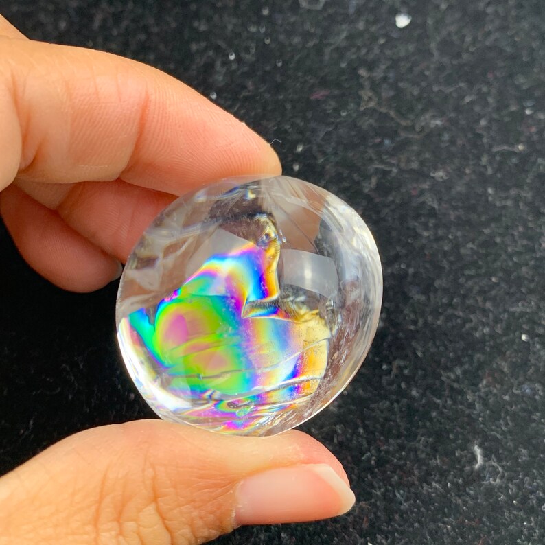 Rainbownatural Rainbow Quartz Clear Quartz Crystal Specimen - Etsy