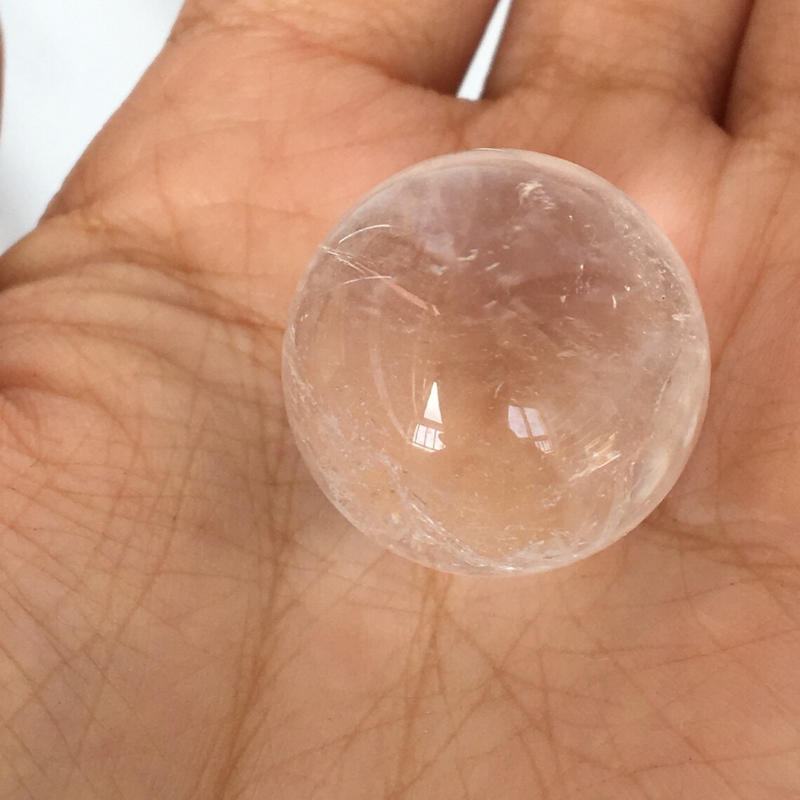 1Pcs 20mm Magic Natural clear Quartz Crystal sphere ball | Etsy