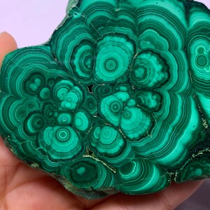 155.7g Natural Malachite Slab Specimen 20 - Etsy