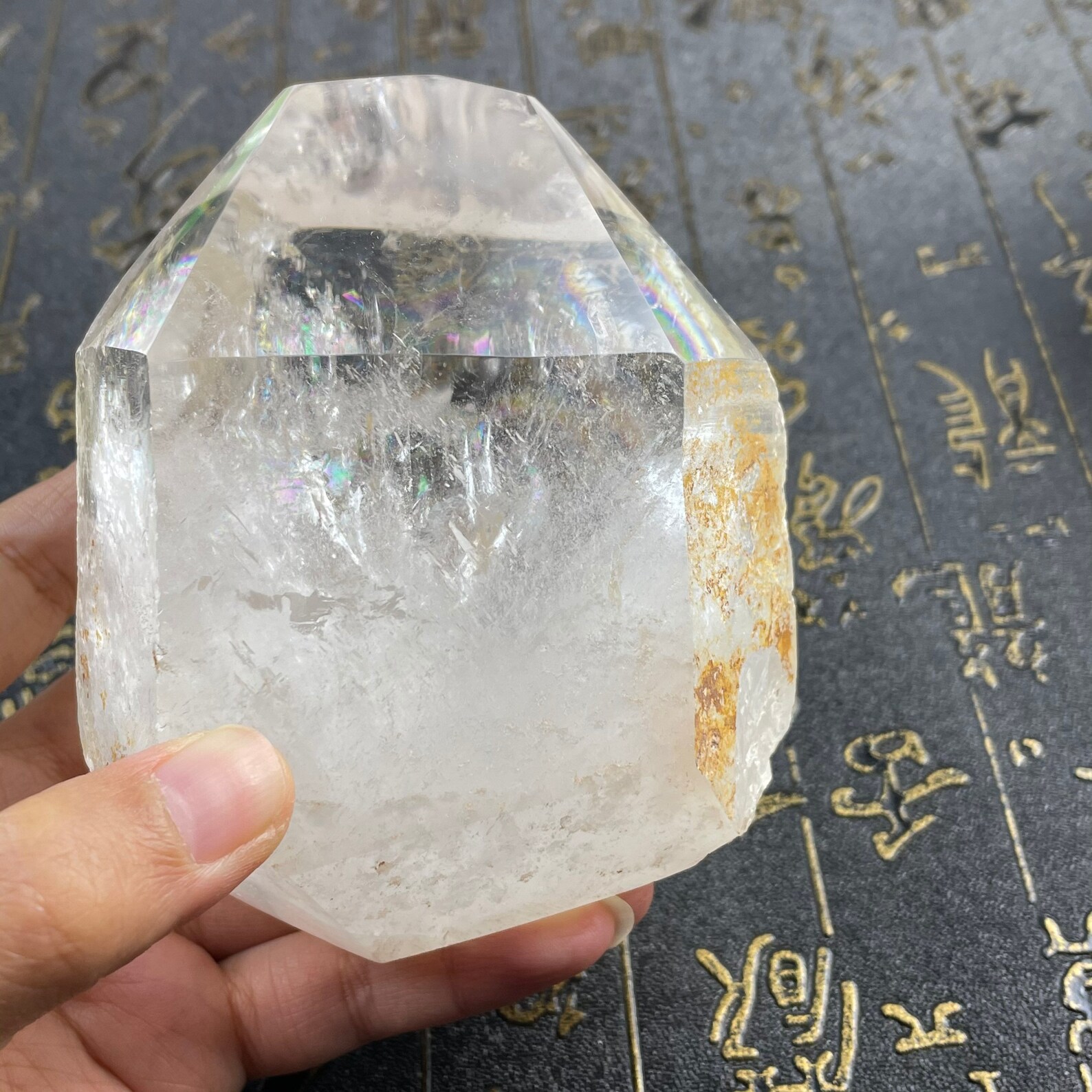 Rainbownatural Rainbow Quartz Crystal Tower Crystal Healing - Etsy