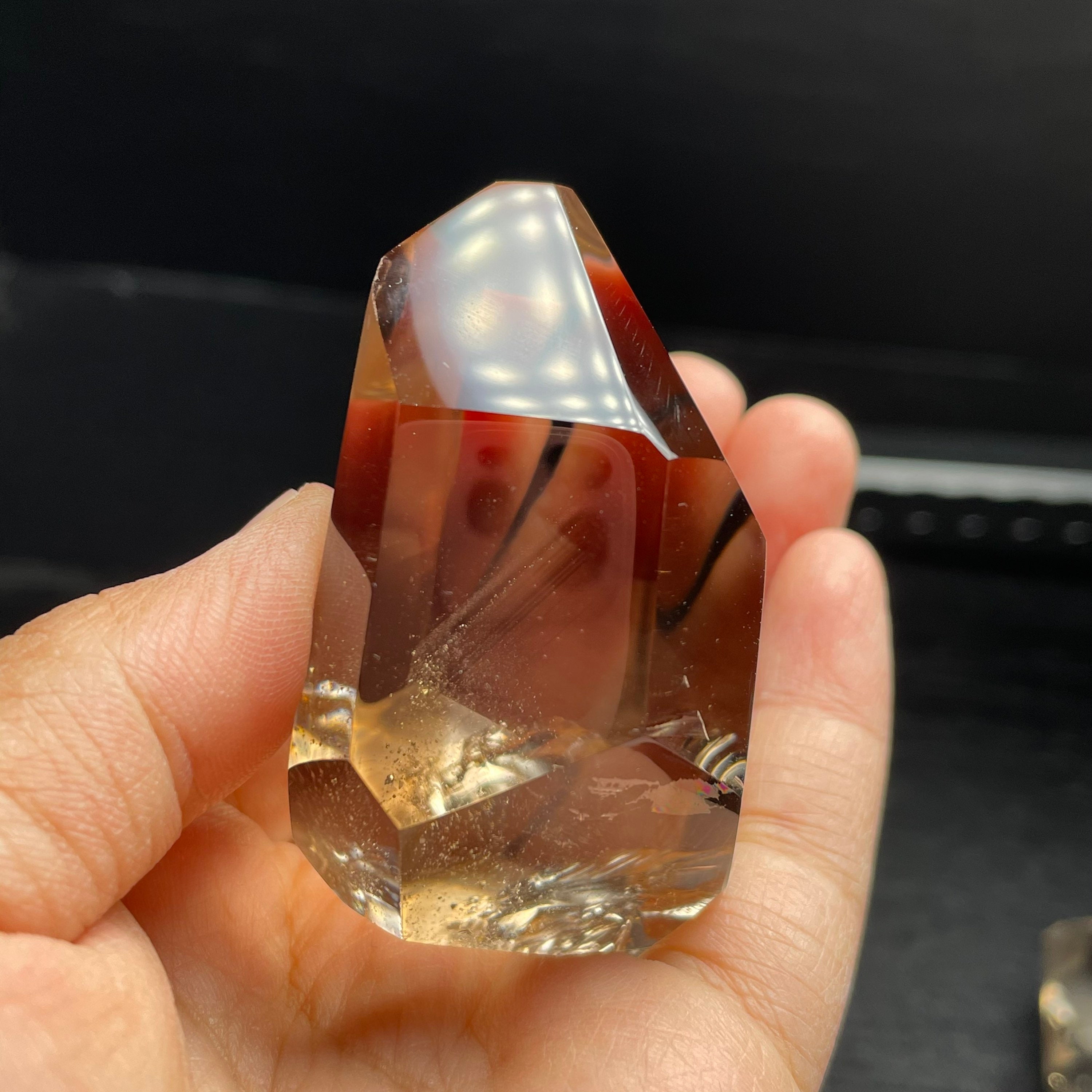 Rare Natural Clear Quartz With Pyrite Inside With Phantom - Etsy UK