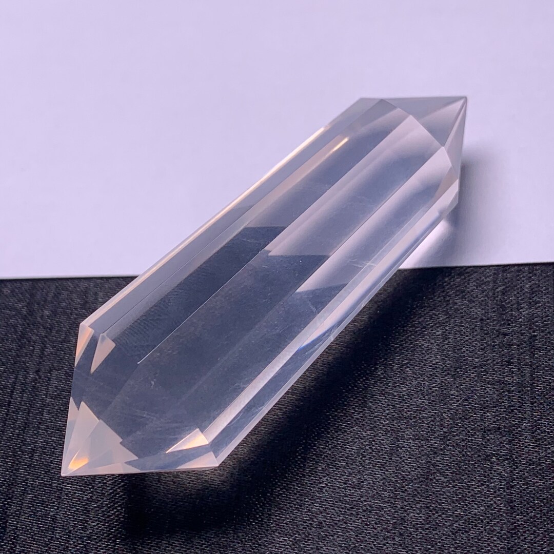 Vogel Style Natural Girasol Quartz Crystal DT Wand POINT - Etsy
