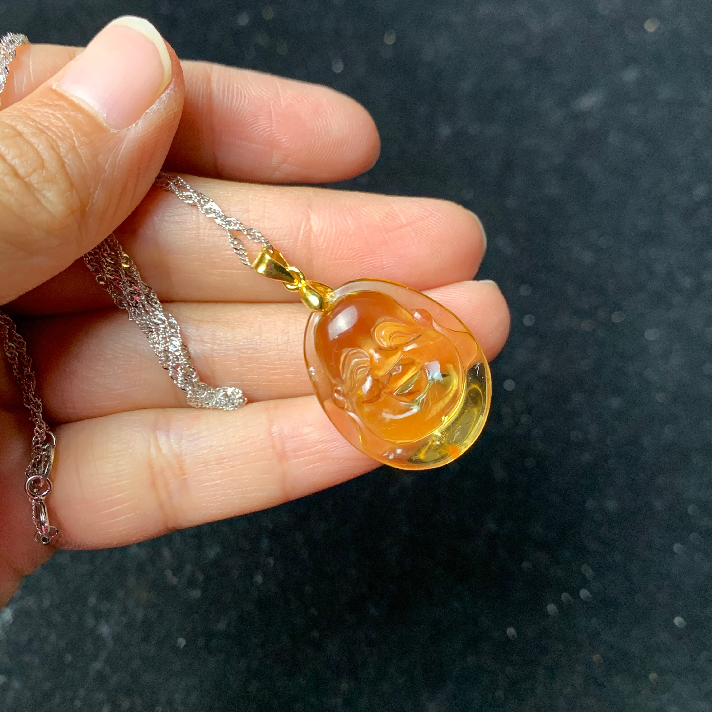 100% Natural Clear Lemon Yellow Citrine Quartz Crystal Carved | Etsy