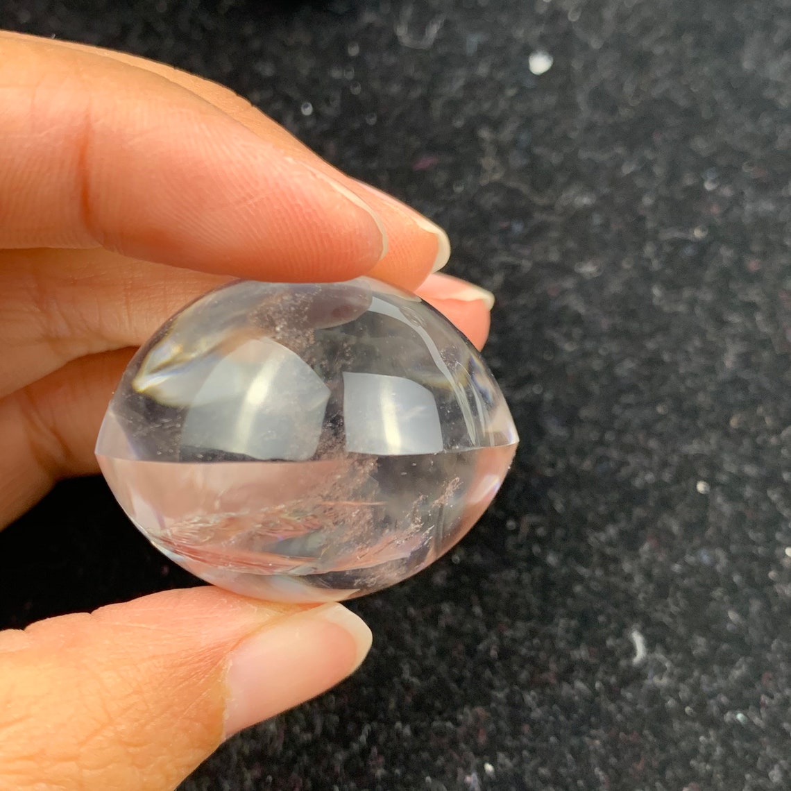 RainbowNatural Rainbow quartz clear Quartz Crystal Specimen | Etsy