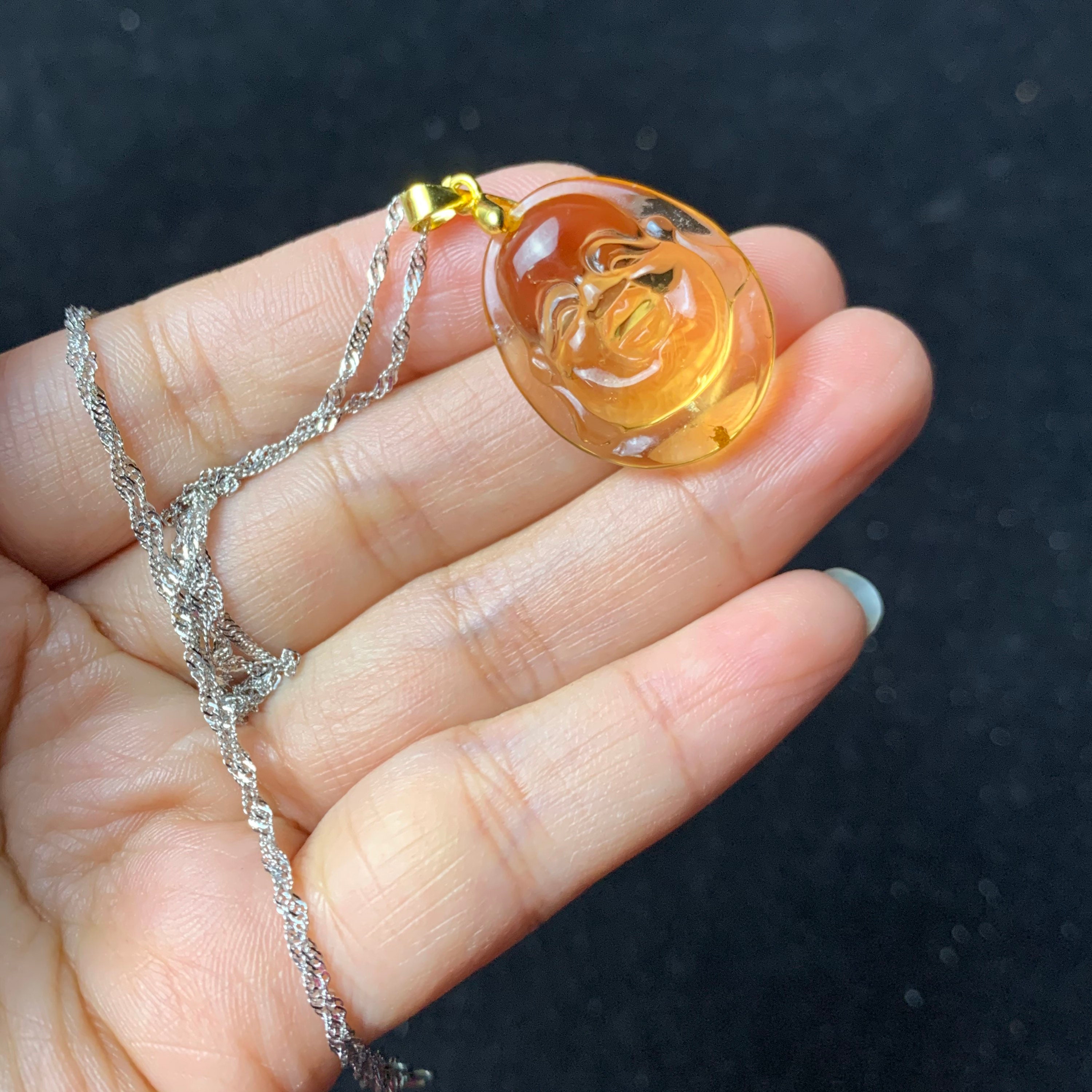 100% Natural Clear Lemon Yellow Citrine Quartz Crystal Carved | Etsy