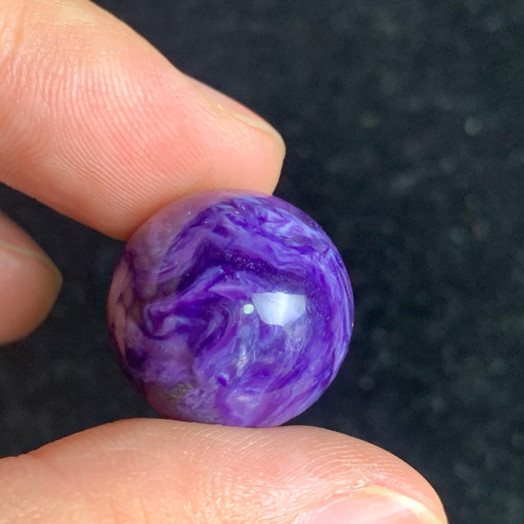18 Mm Natural Purple Charoite Sphere Gemstone-40 - Etsy