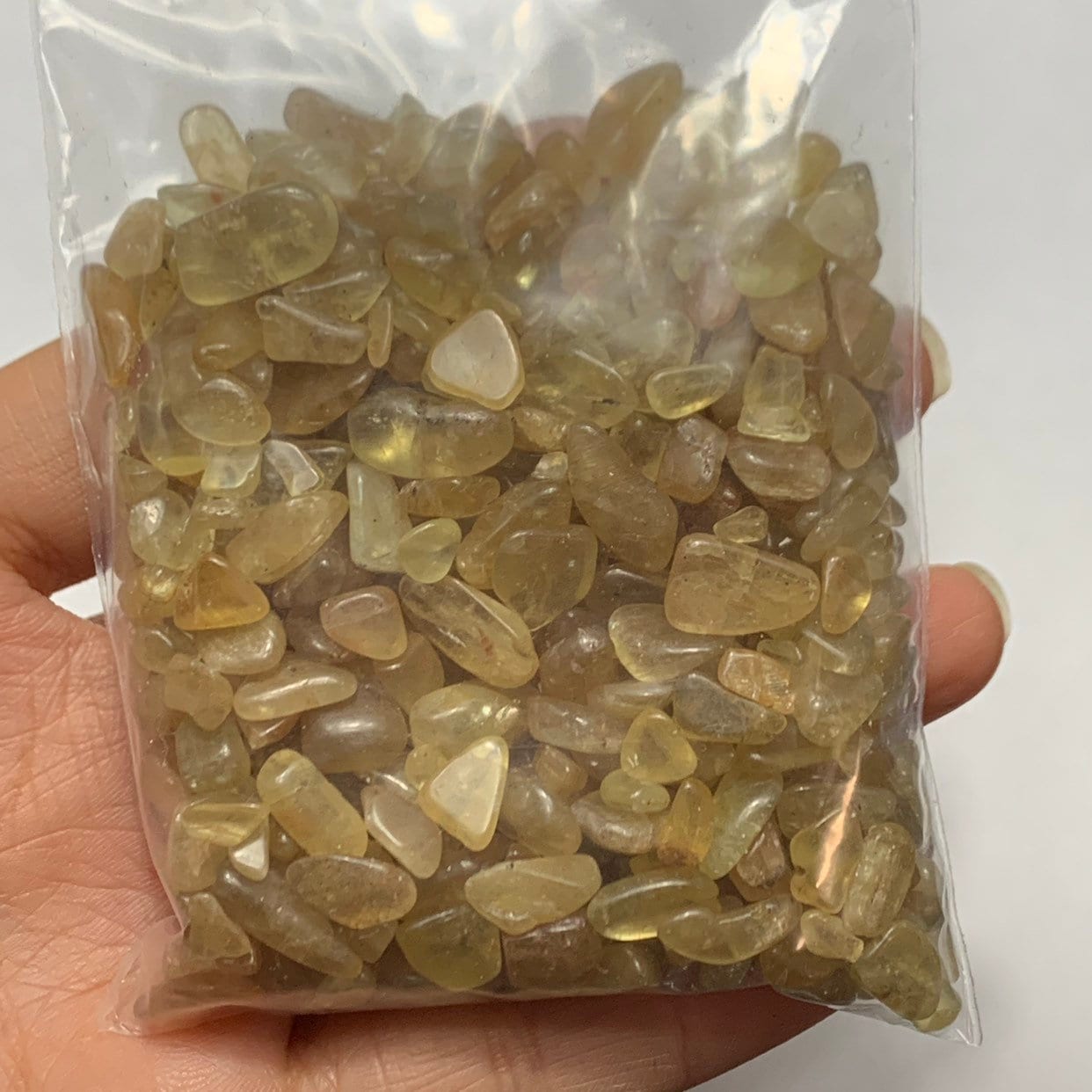 100g Natural Tumbled Yellow Apatite Gemstones Reiki Healing | Etsy