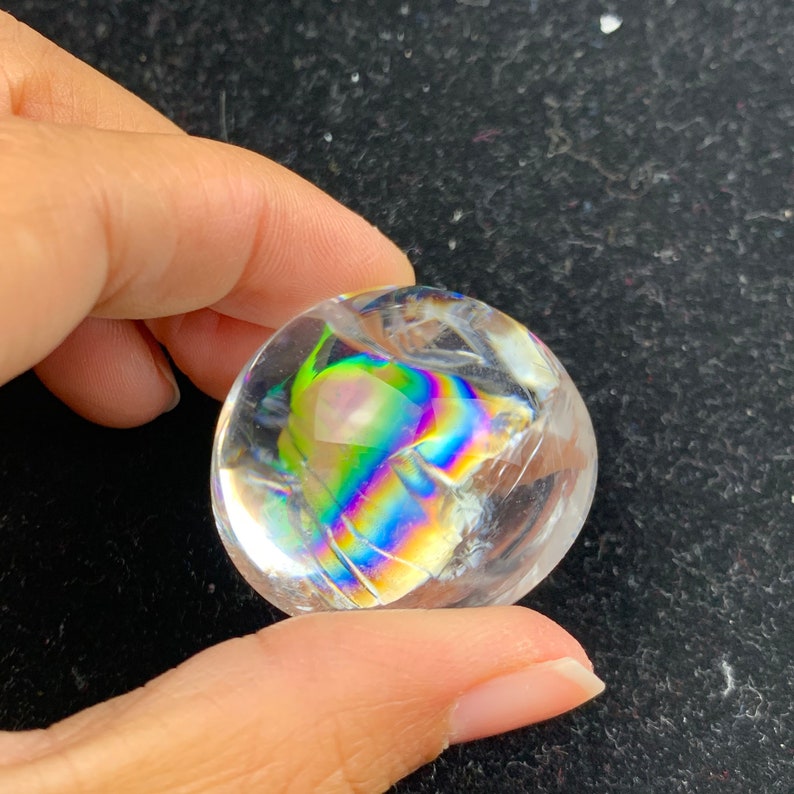 Rainbownatural Rainbow Quartz Clear Quartz Crystal Specimen - Etsy