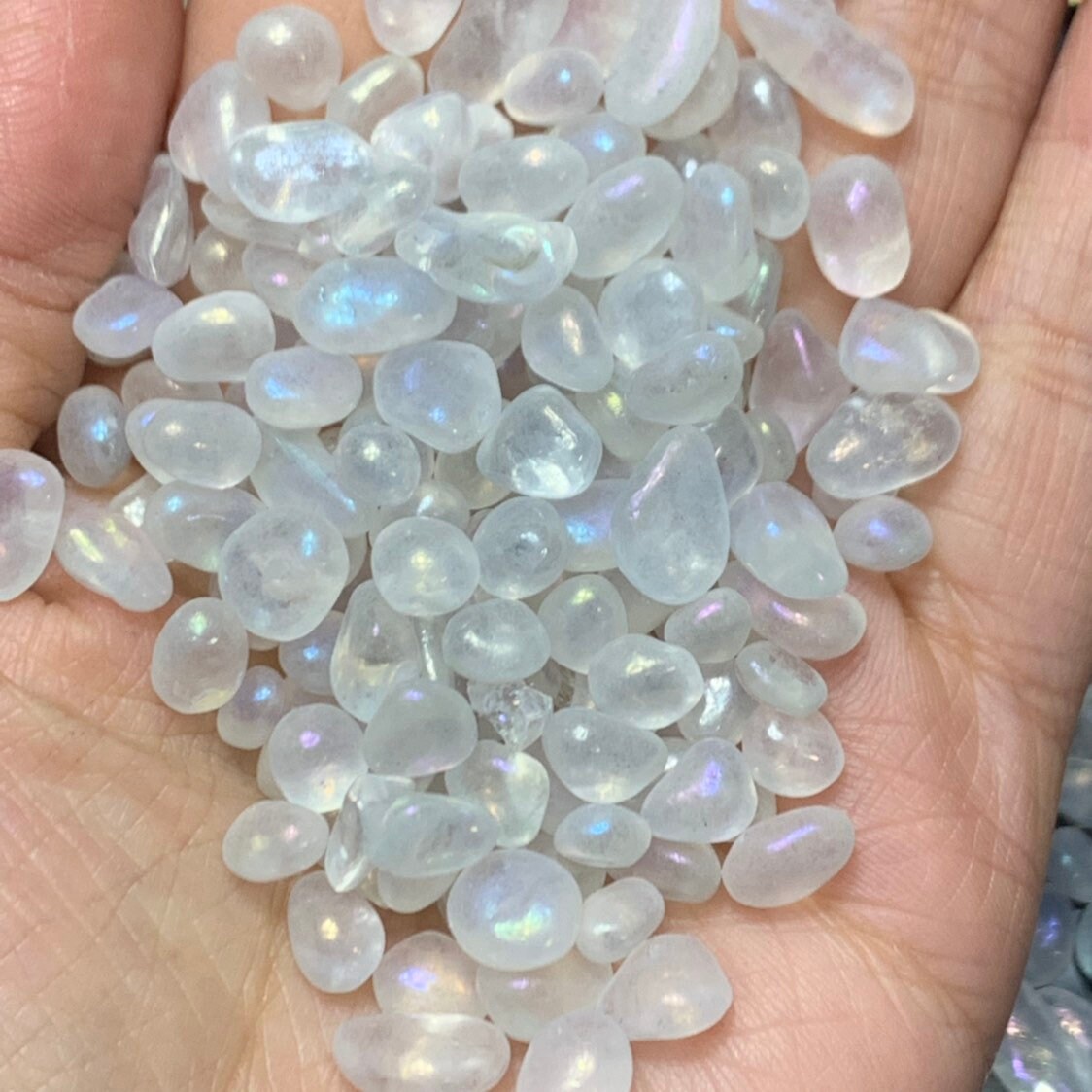 100g Natural Tumbled Shimmerstone Gemstones Reiki Healing Bulk | Etsy