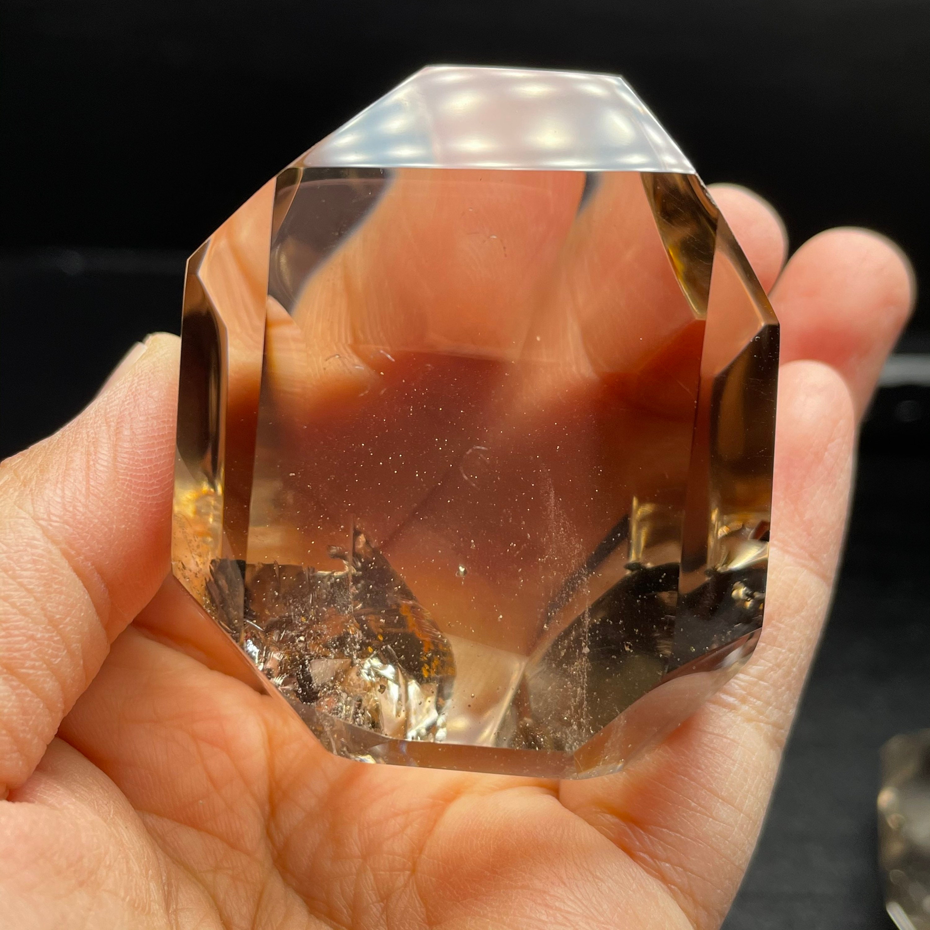 Rare Natural Clear Quartz With Pyrite Inside With Phantom - Etsy UK