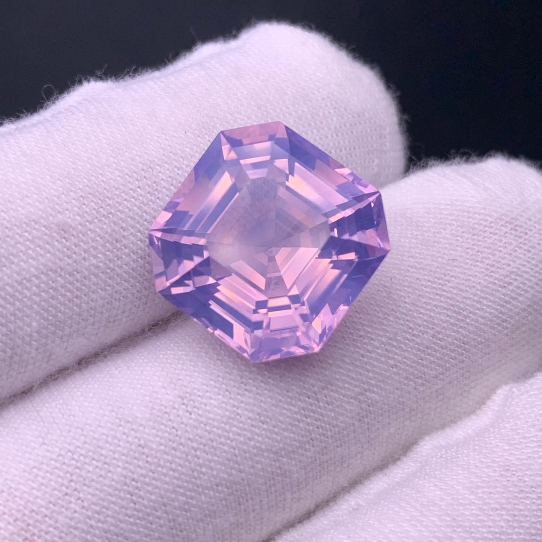 3.04g High Quality Natural Purple Lavender Quartz Facet Stone Crystal Healing From Brazil - Etsy