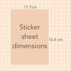 Notes Stickers, Brush Pen Lettering, Note Sticker Sheet, Planner ...