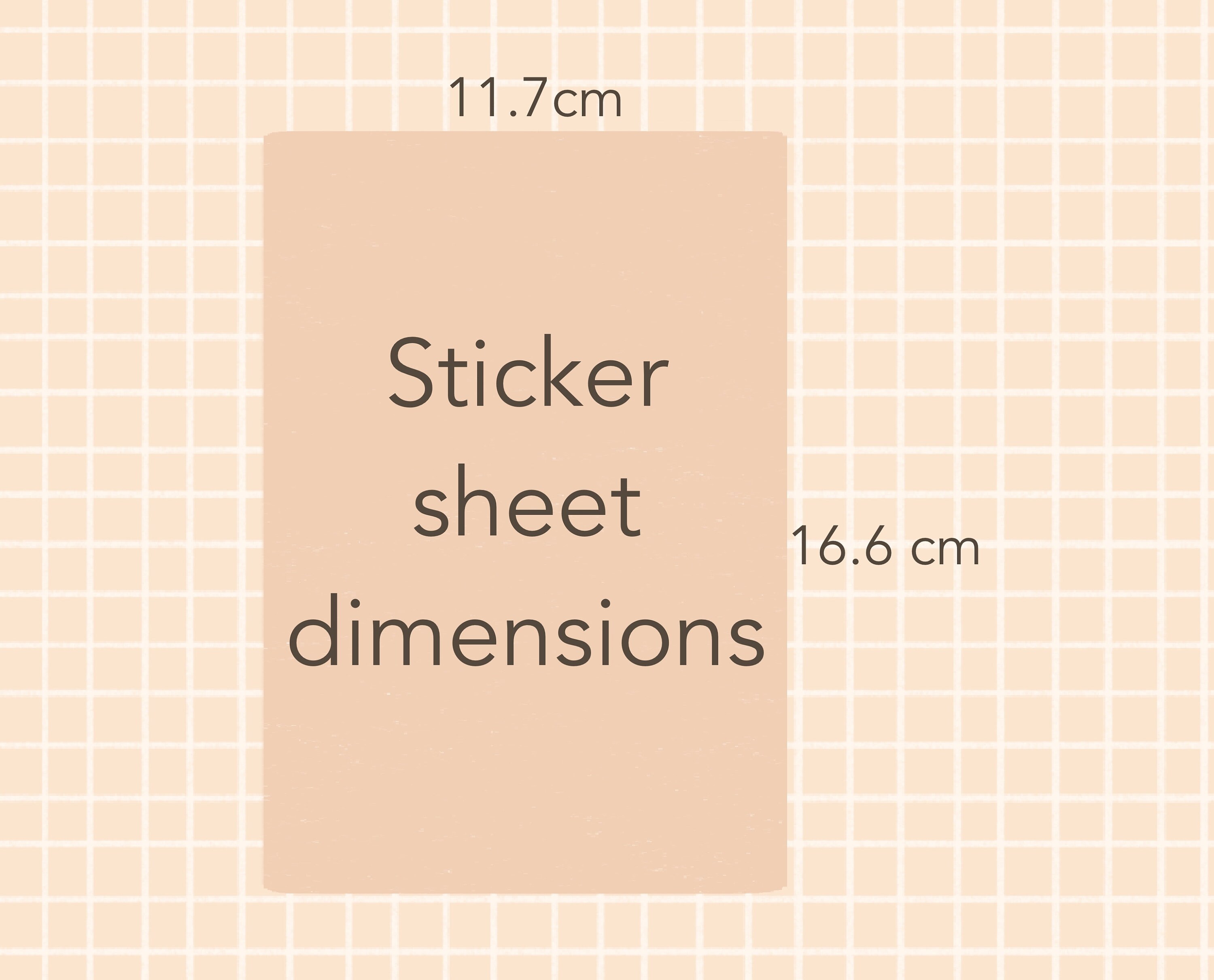 Notes stickers Brush pen lettering Note sticker sheet | Etsy