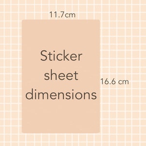 Retro Sticker Sheet Vintage Stickers Cute Illustrated | Etsy