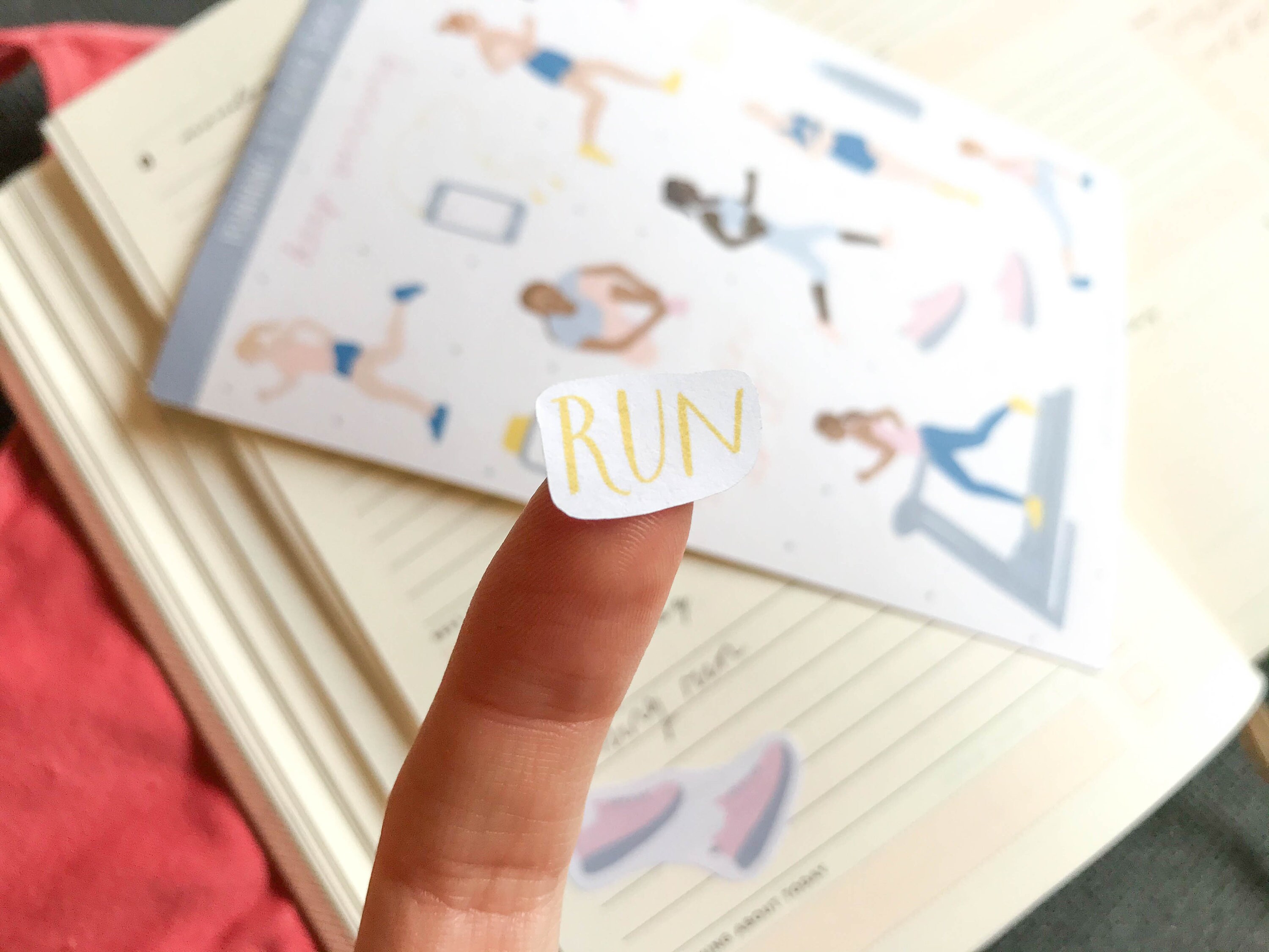 Running sticker sheet Running stickers Running journal - Etsy 日本