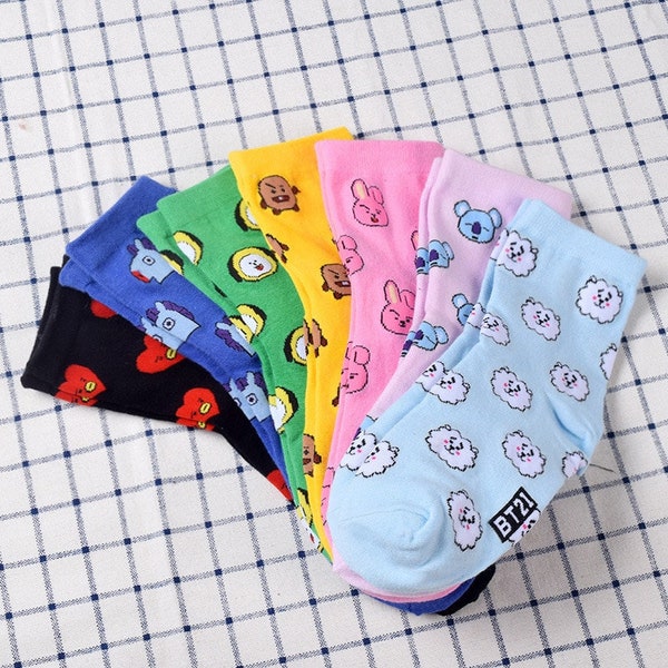 Bts Socks - Etsy